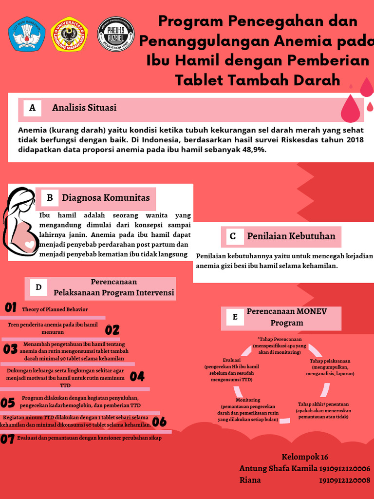 Poster Galang Dana Anemia Ibu Hamil | PDF