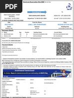 1st AC Ticket | PDF | Identity Document