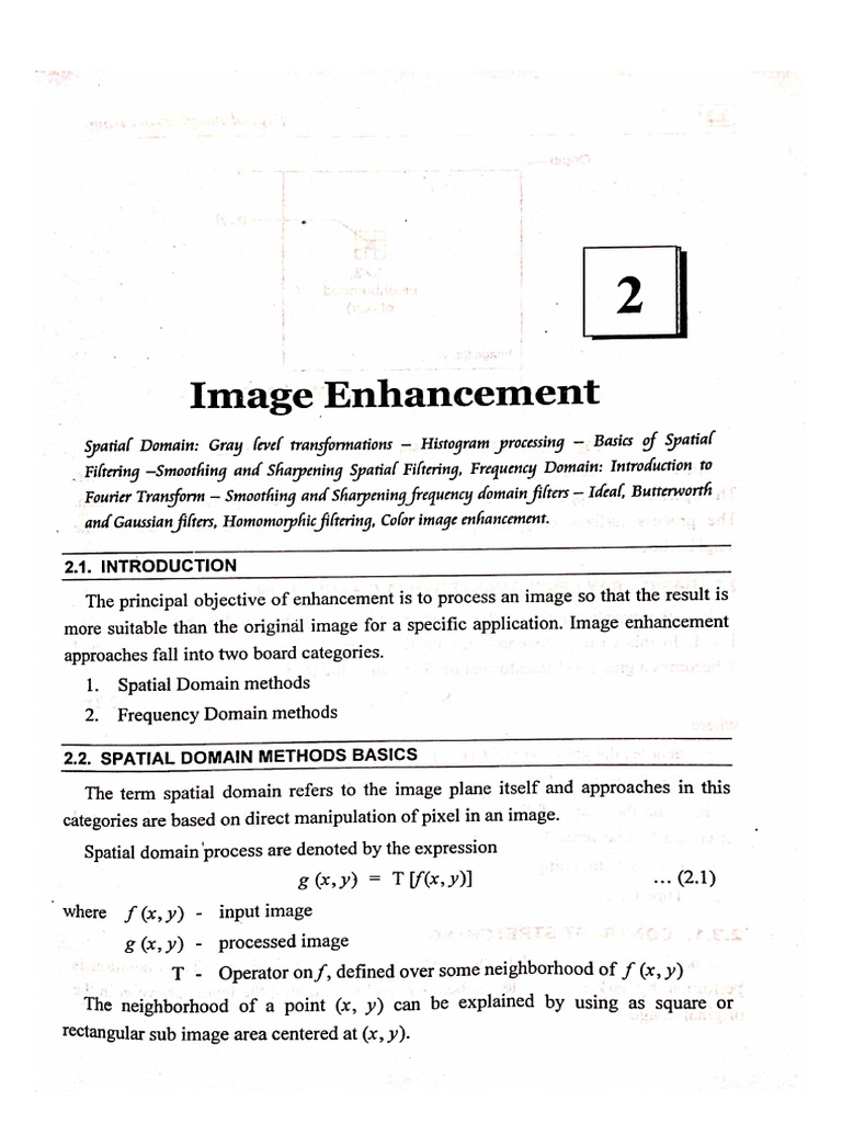 Image Processing Book | PDF | Filter (Signal Processing) | Logarithm