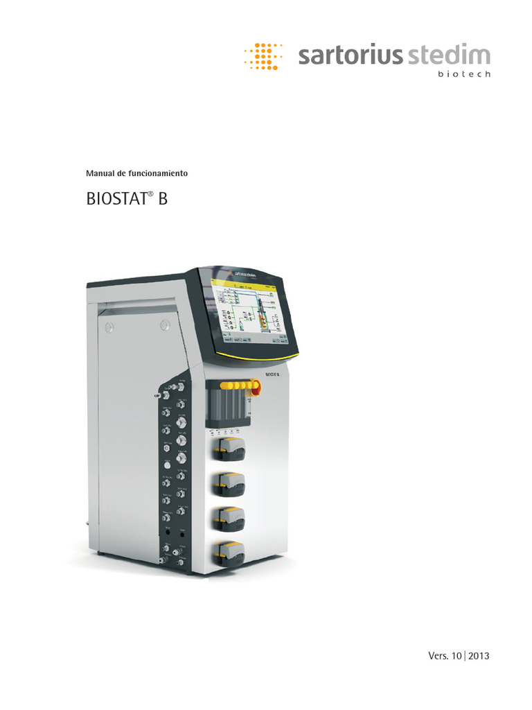Biostat B Sartorius | PDF | Aislador (Electricidad) | Quemar