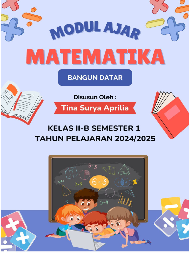 Modul Ajar Matematika Kelas 2b Tina Surya Aprilia | PDF