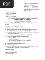 Mkataba Wa Mauziano Ya Shamba | PDF