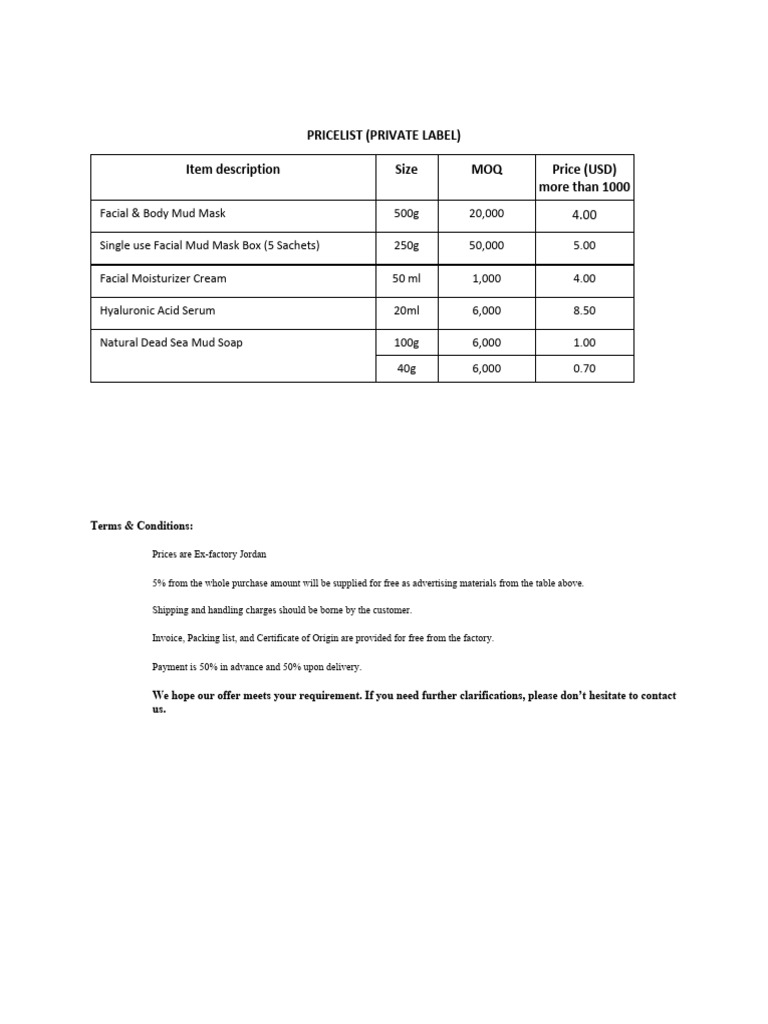 Private Label | PDF