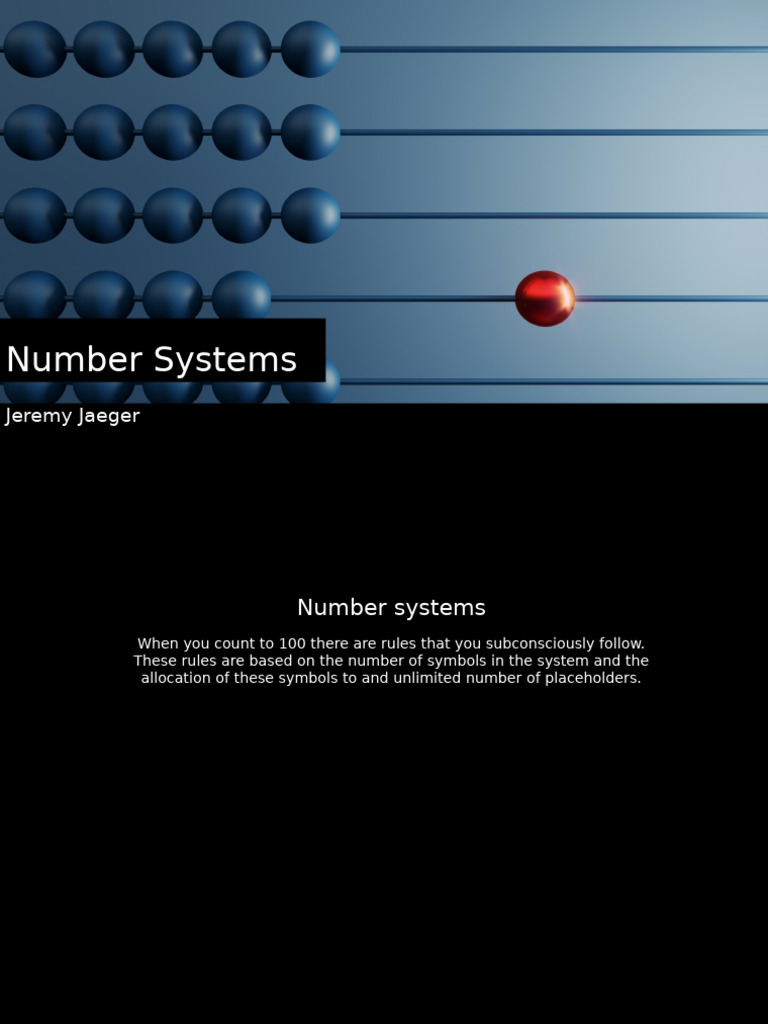 Teaching Numbersystems | PDF | Computer Architecture | Theory Of Computation