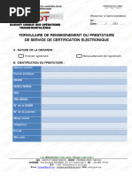 Formulaire d'inscription EPAF-GUOT | PDF