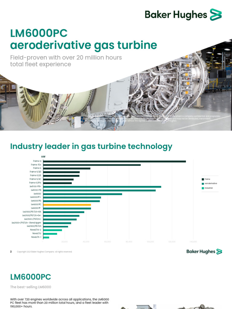 BakerHughes LM6000PC Overview-060121 | PDF | Gas Turbine | Energy ...