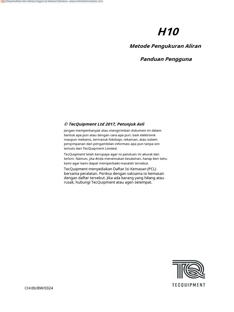 Modul 3. Flow Measurement + HB - En.id | PDF