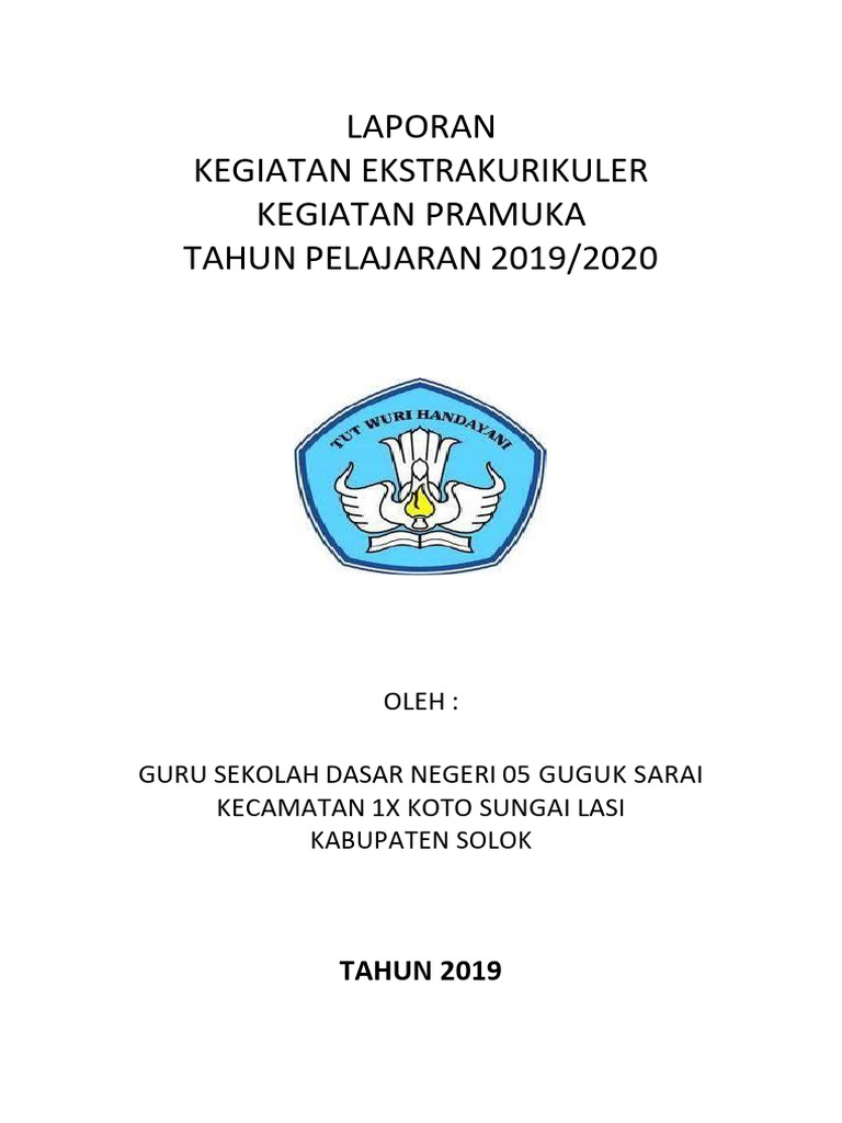 6.2 Laporan Kegiatan Yang Berisi Partisipasi Kolaborasi Siswa Dalam Kegiatan Ekstrakurikuler ...