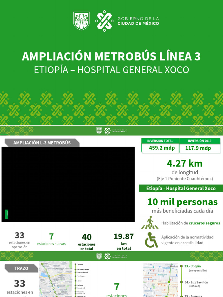 Ampliacion Linea 3 Metrobus | PDF | Transporte
