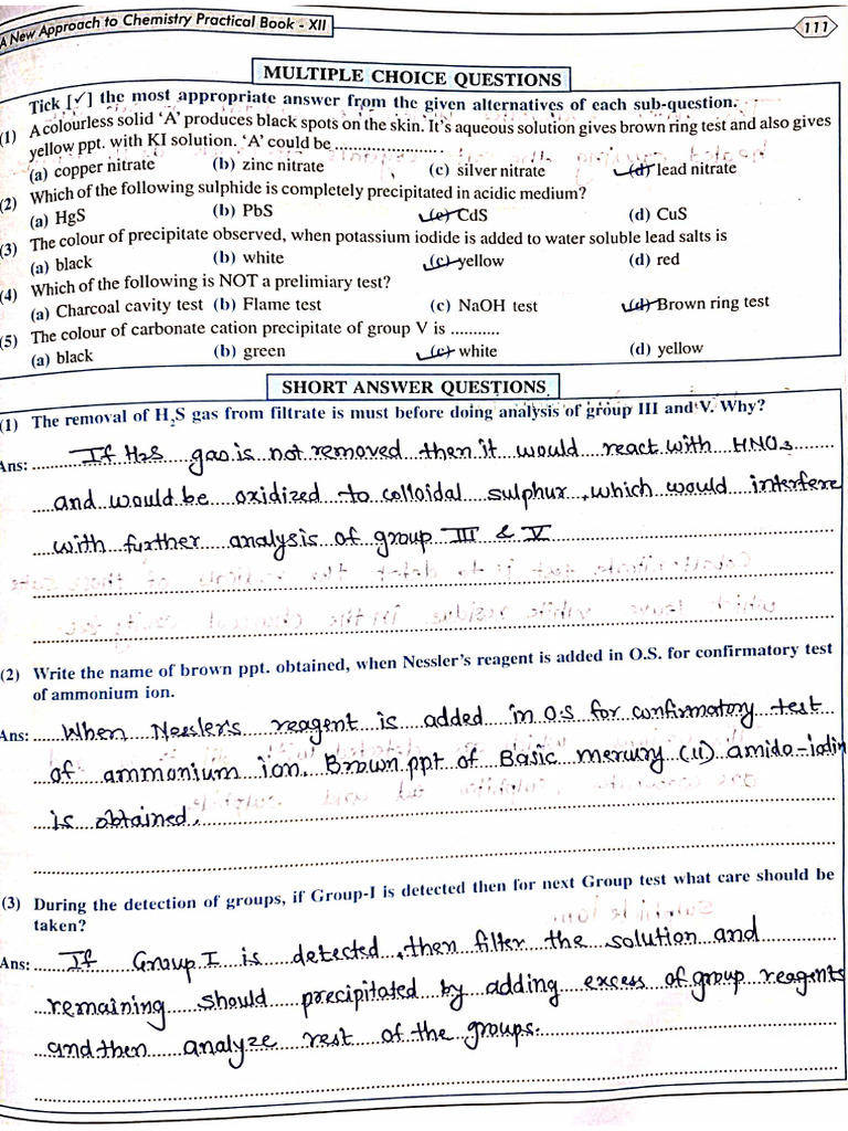 Identification of Basic Radicals | PDF