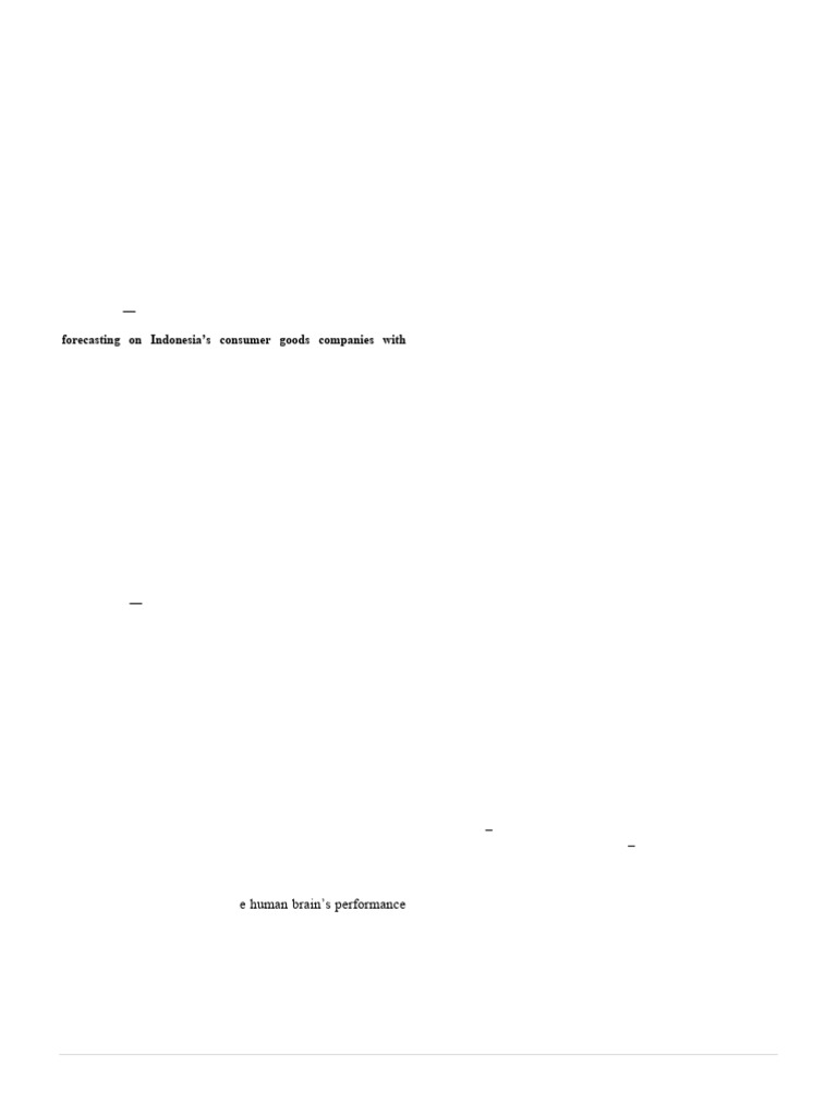 Paper 79 Analysis Of The Artificial Neural Network Approach Pdf Forecasting Artificial