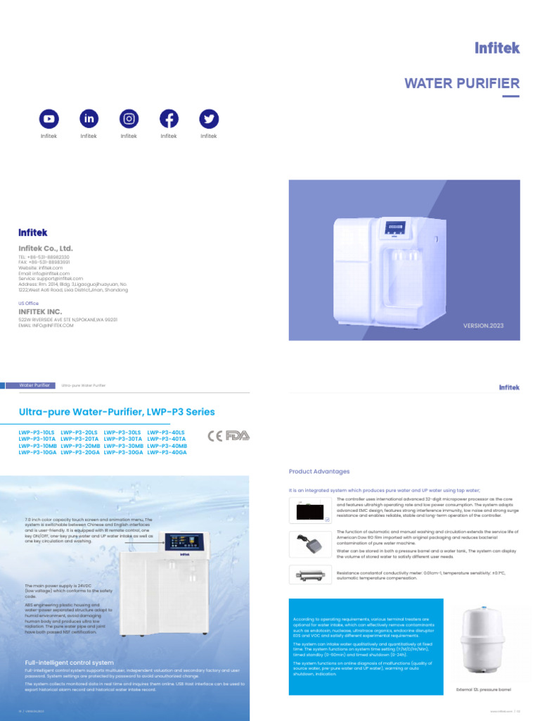 Catalog of Water Purifier | PDF | Atomic Absorption Spectroscopy ...