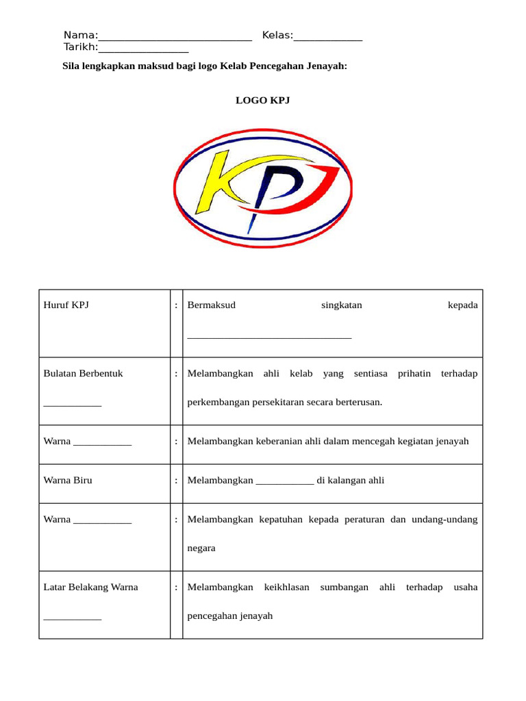 Latihan KPJ | PDF