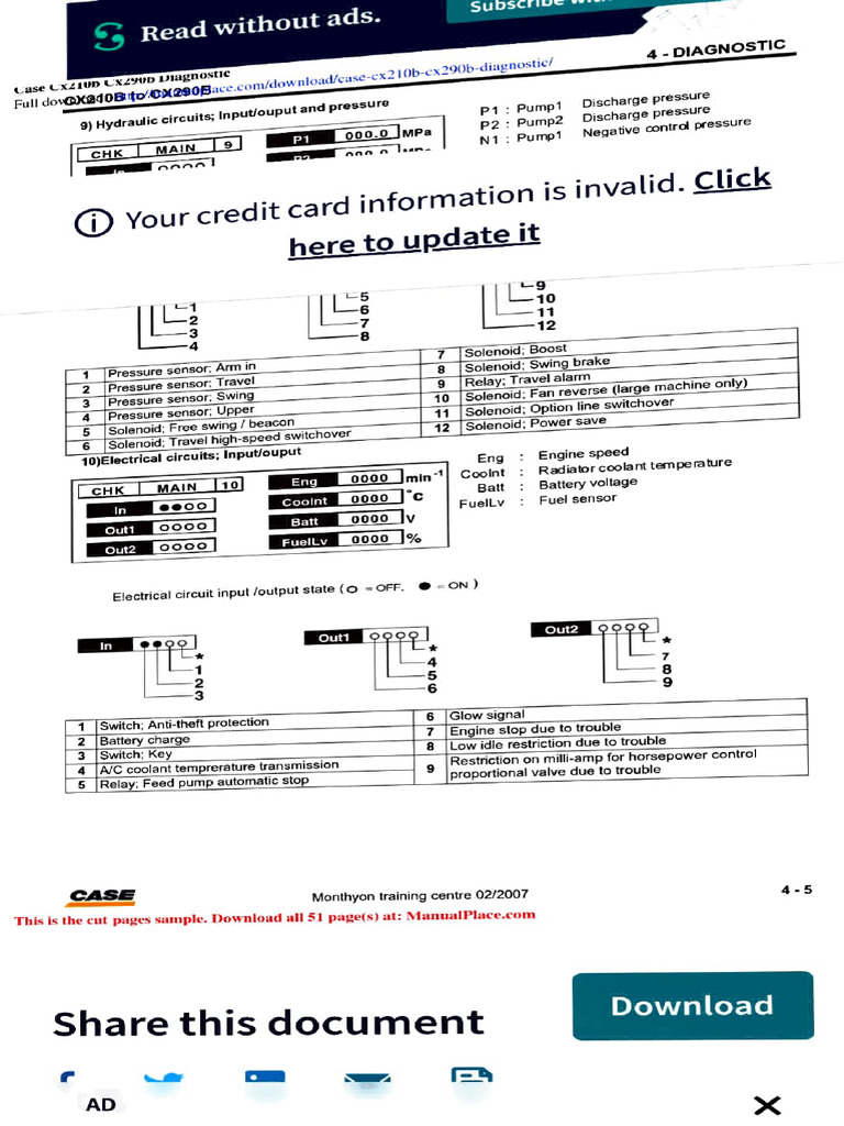 CKZIUD CXZYUb Diagnostic Overview | PDF | Electronics | Manufactured Goods