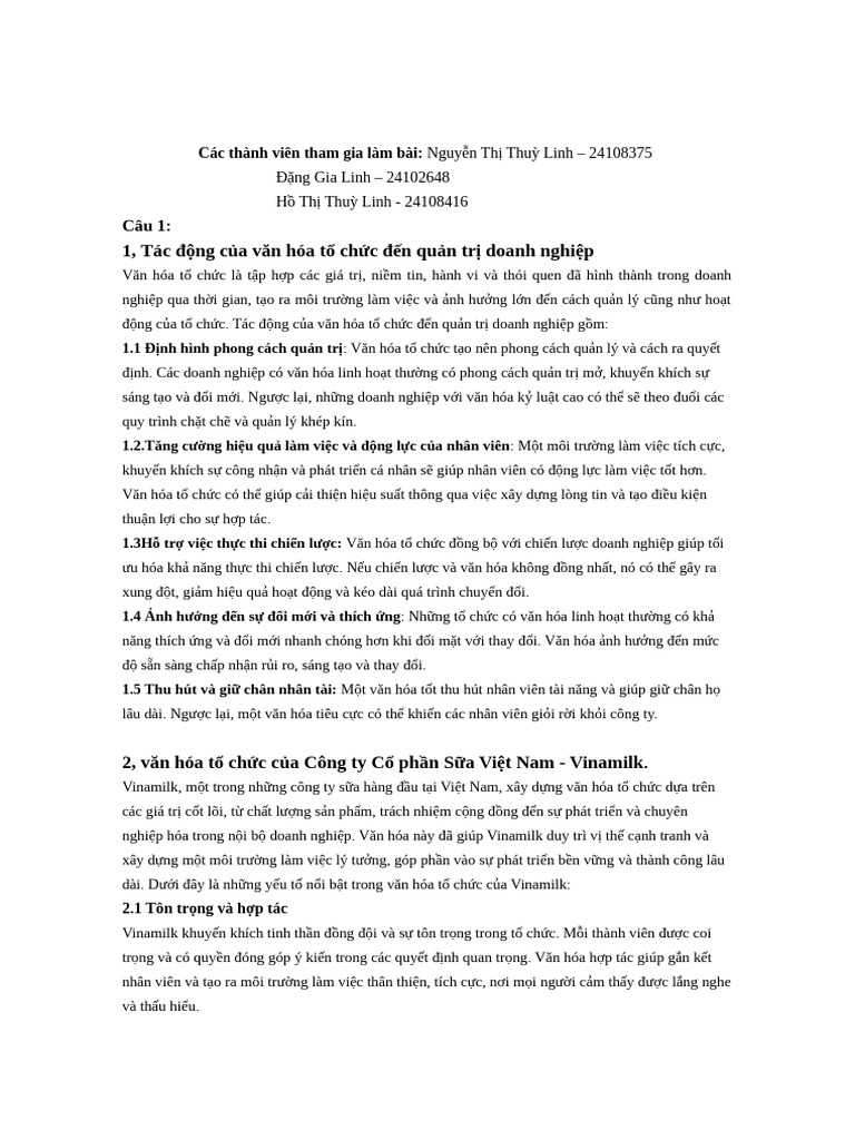 Nhóm 10 -Nhập Môn Qtkd (n04) | PDF