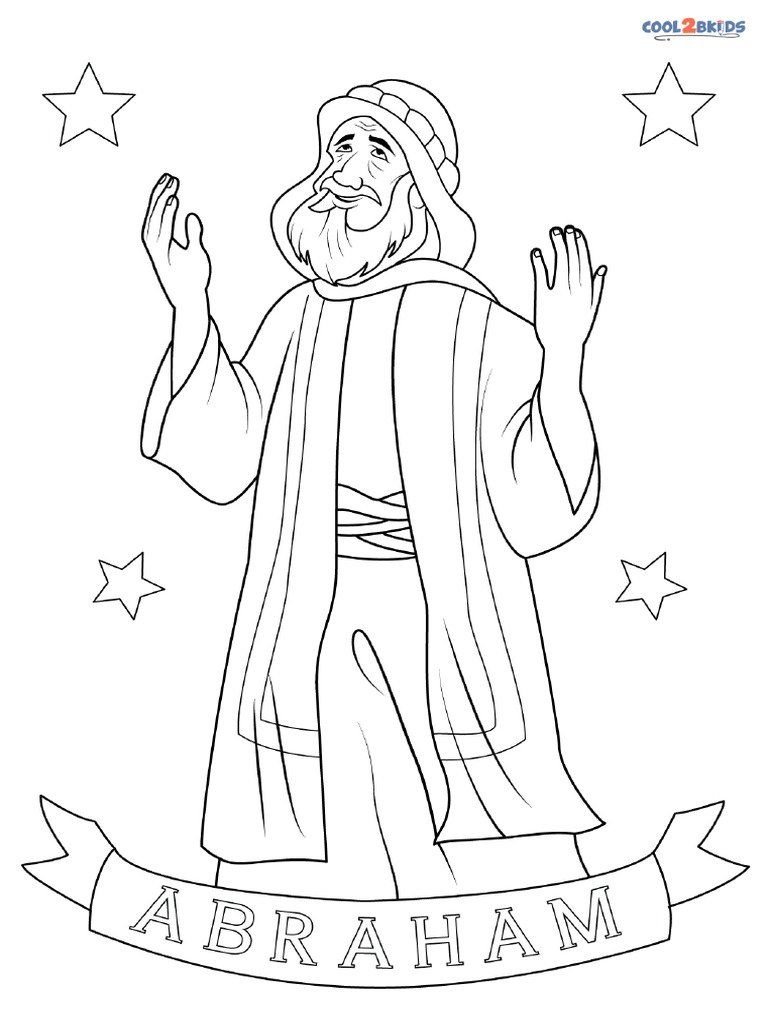 Abraham Coloring Sheet | PDF