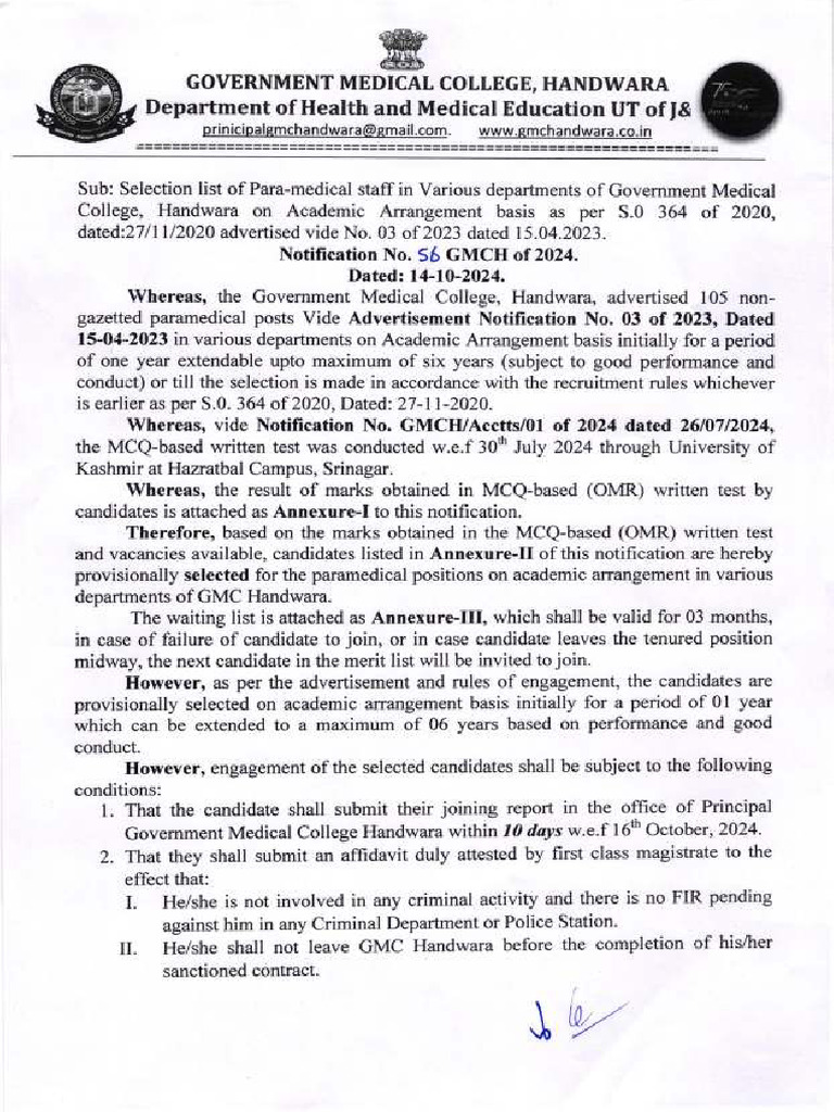 Result Notification - Compressed | PDF