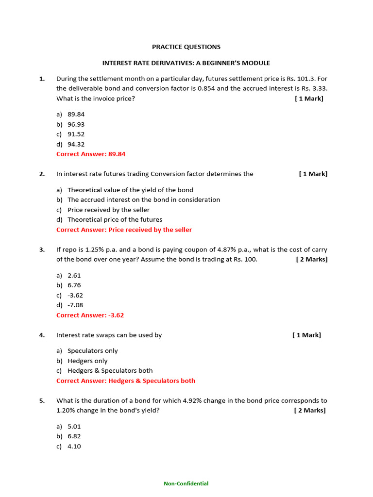 Beginner's Guide to Interest Rate Derivatives | PDF | Bonds (Finance ...