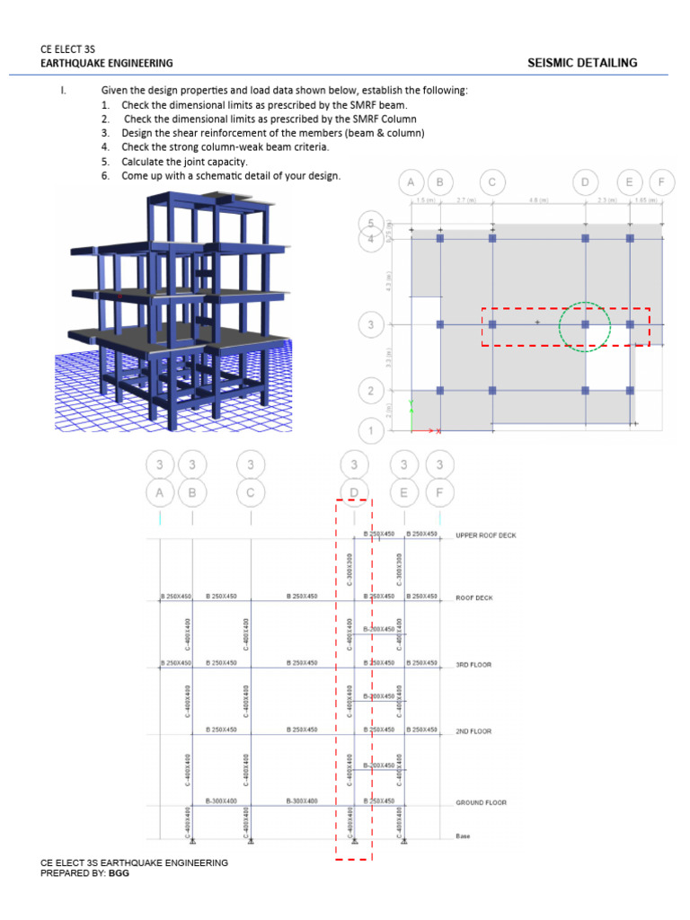 Seismic Detailing Requirements C 1 | PDF | Beam (Structure ...