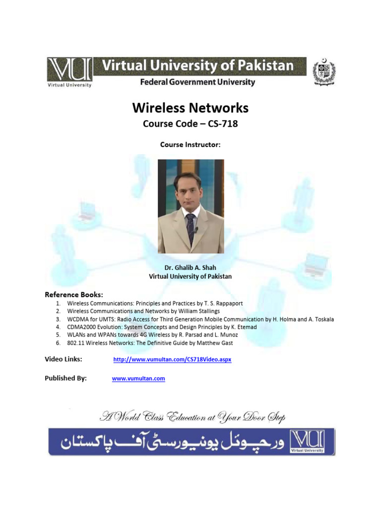 CS718 Handouts | PDF | General Packet Radio Service | Cellular Network
