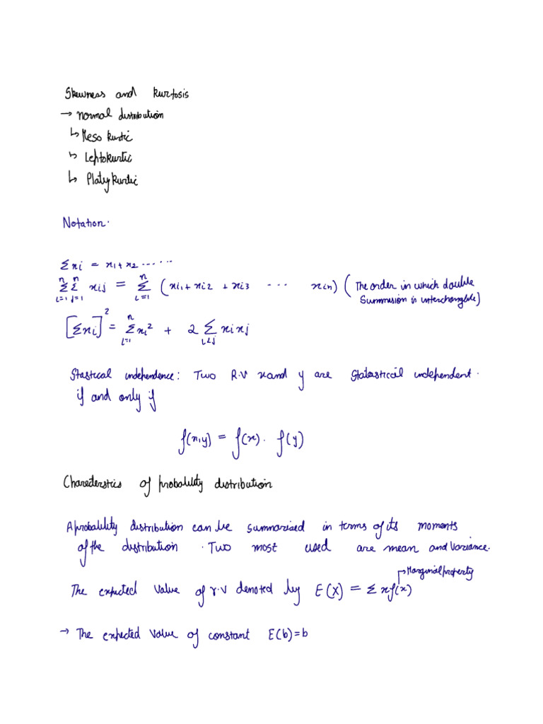 Econometrics Arnav Jain | PDF | Estimator | Errors And Residuals