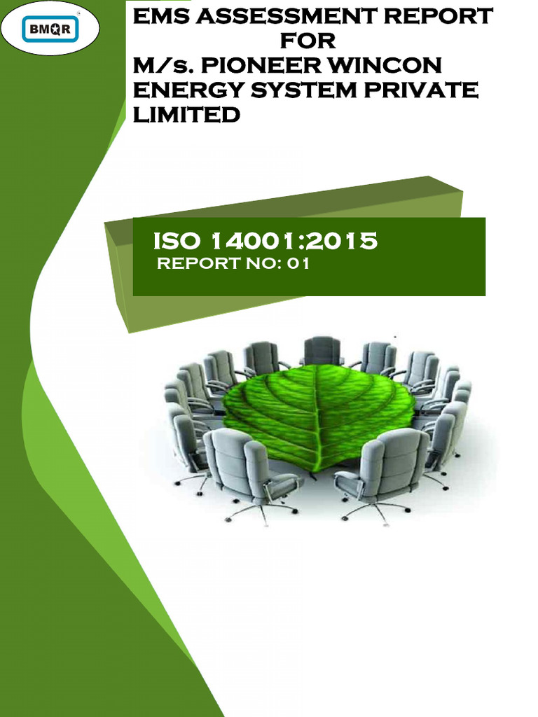 02-EMS Assessment Report ISO 14001 | PDF | Audit | Business