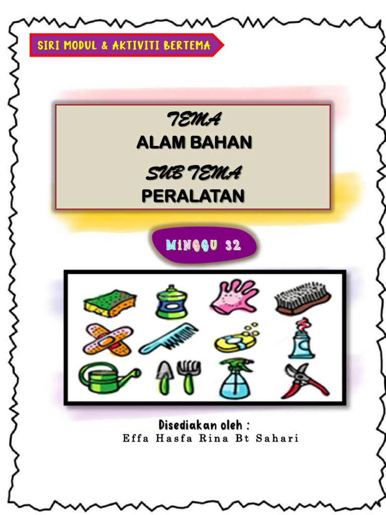 m32 Modul Dan Aktiviti Bertema Peralatan | PDF