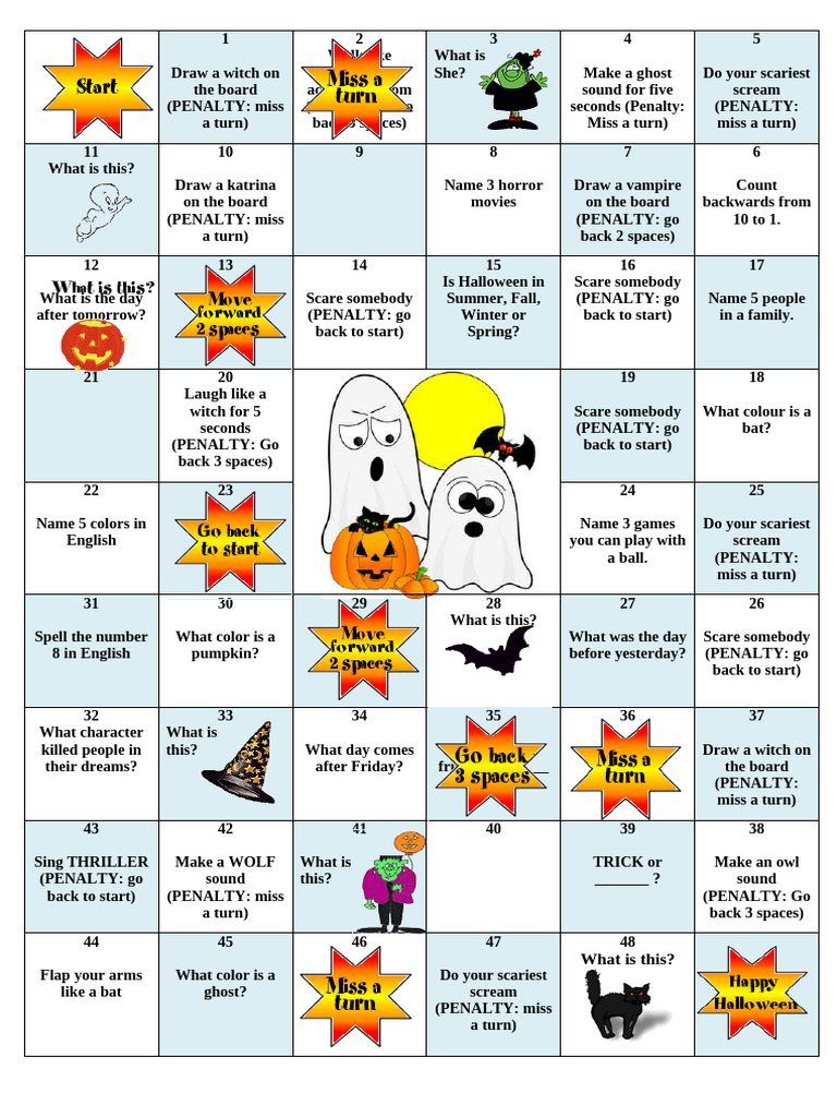 Halloween Board Game | PDF
