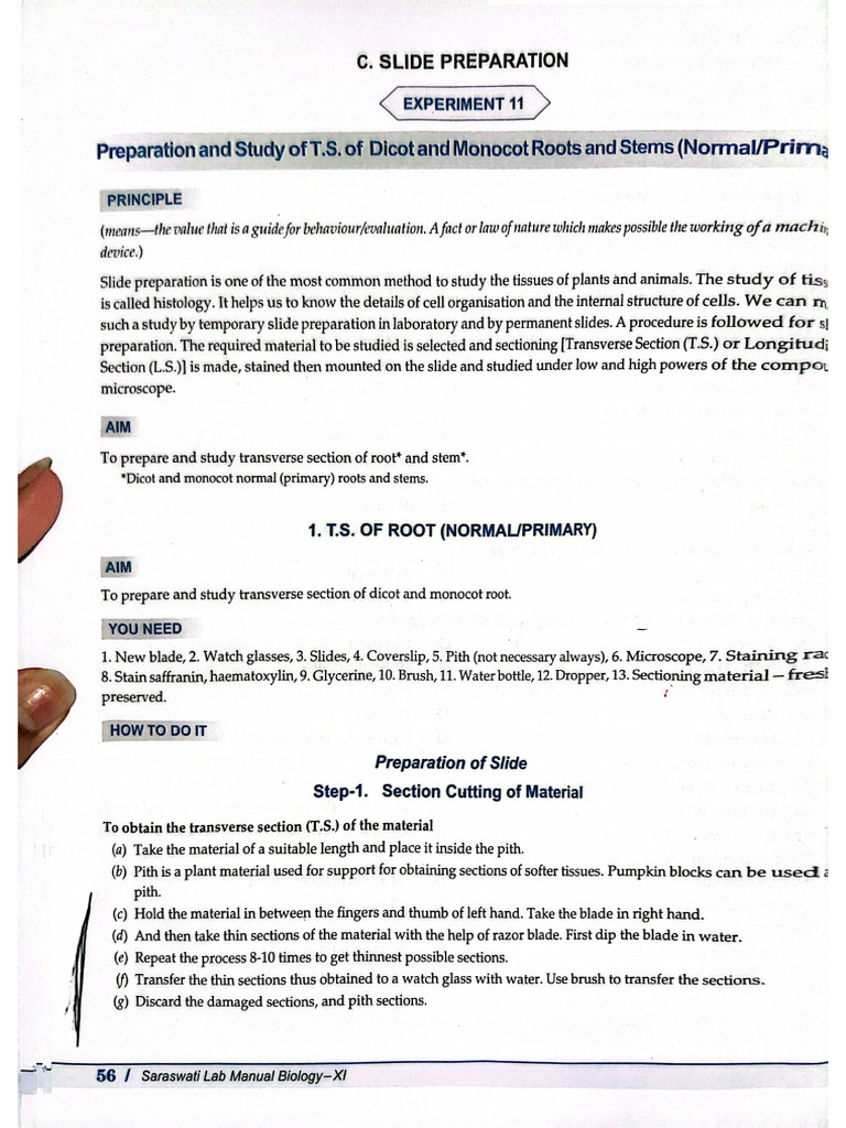 Bio Lab Manual | PDF