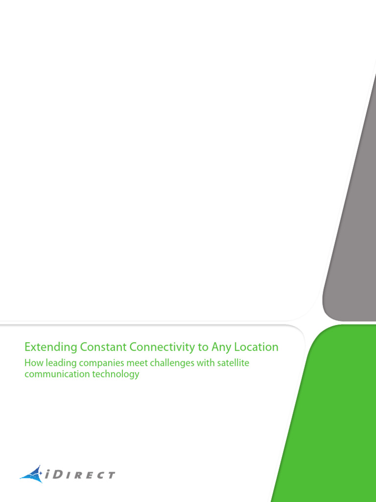 Extending Constant Connectivity To Any Location. How Leading Companies ...