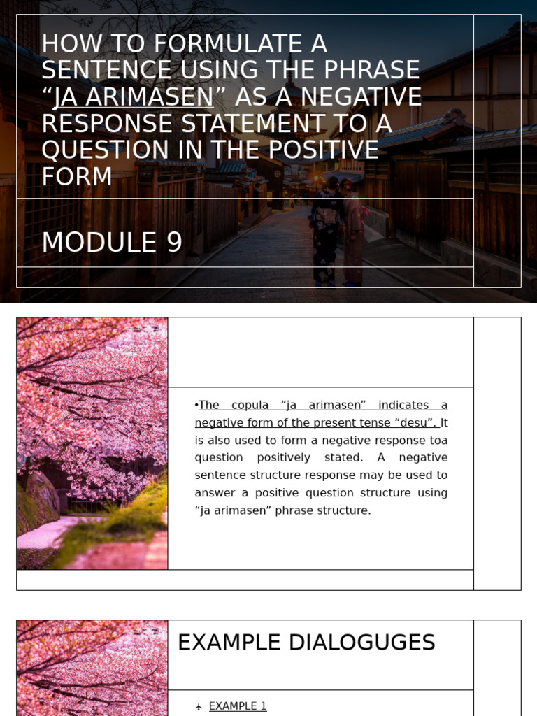 MODULE-9-10-11 | PDF | Verb | Japanese Language MODULE-9-10-11 | PDF | Verb | Japanese Language