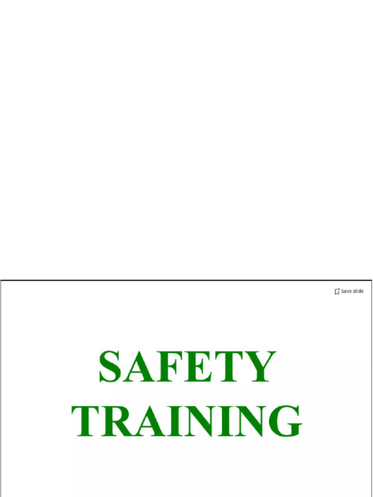 Safety Awareness | PDF