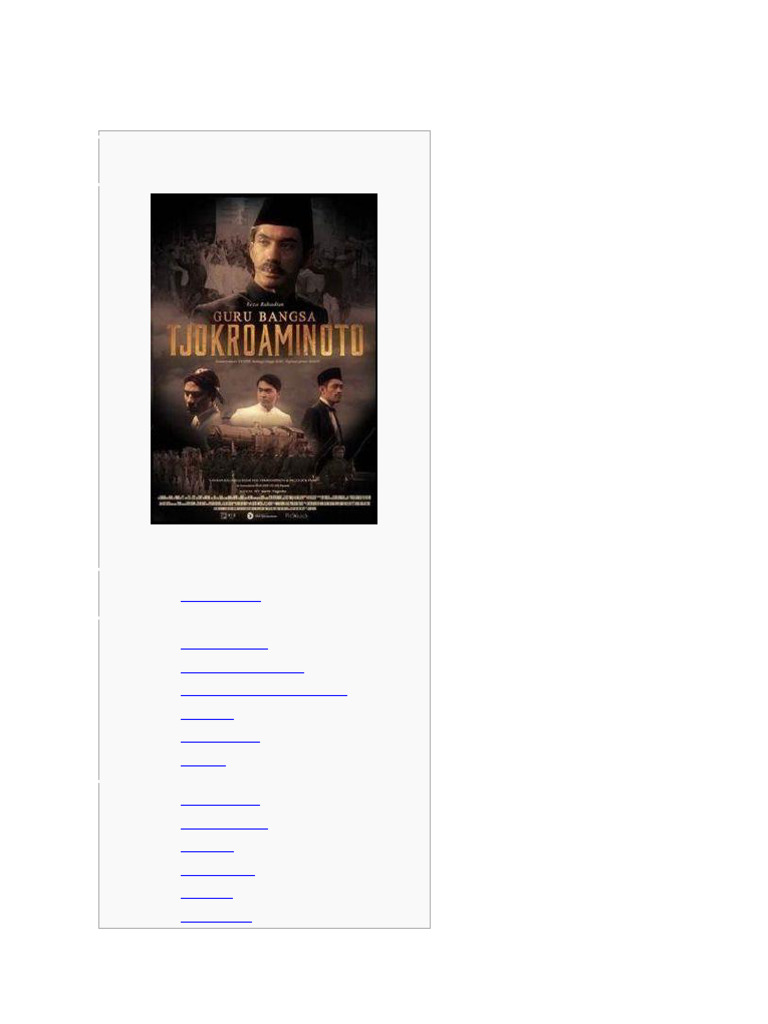 01c. Guru Bangsa - Tjokroaminoto | PDF