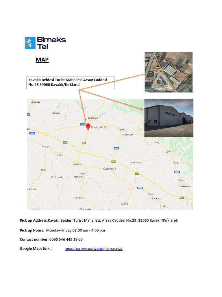 Bimeks Contact Information and Location | PDF