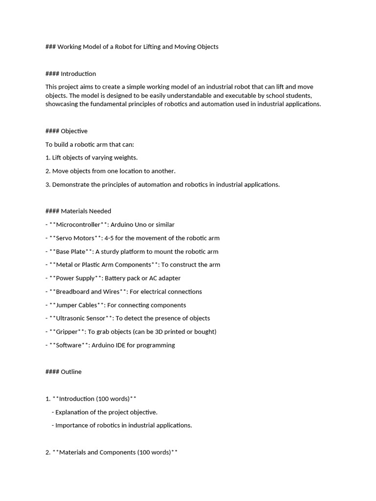 Shriyans Rithwik Robotics | PDF | Robotics | Arduino