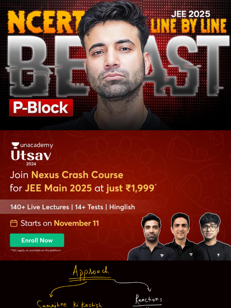 P-Block - NCERT Line by Line | PDF