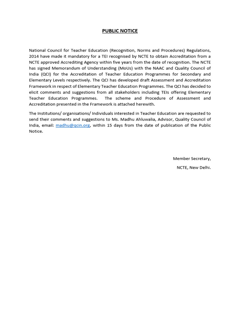 Teacher Education Accreditation Guide | PDF | Curriculum | Teacher ...