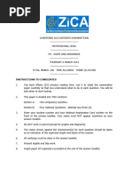 ZICA CA Exam Timetable 2024 | PDF | Hippocampus Anatomy | Accounting