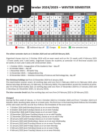 UFS - Academic Calendar | PDF | Academic Term | Entertainment Events