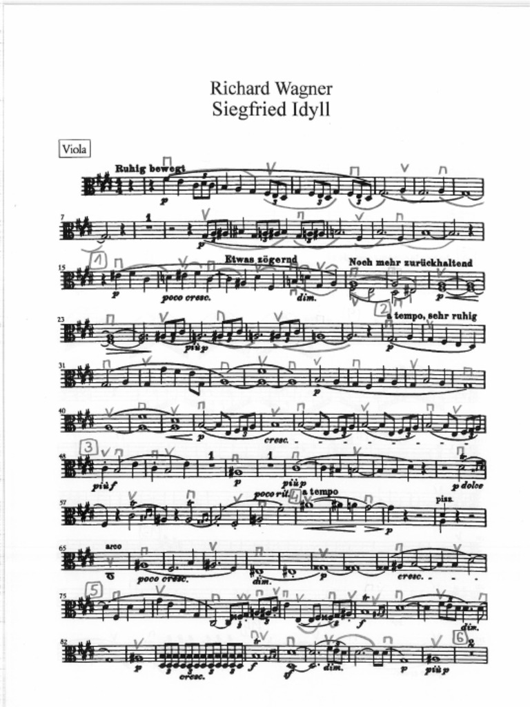Wagner Siegfried Idyll-3 Va - ArcCD | PDF