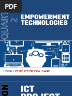 Planning and Conceptualizing Social Advocacy For Developing An Ict Project | PDF | Computers