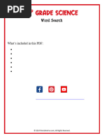 Science Spelling Bee Word List | PDF | Ecology | Chemistry