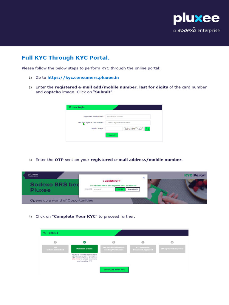 KYC - Through KYC Portal 1 | PDF | Business | Computers