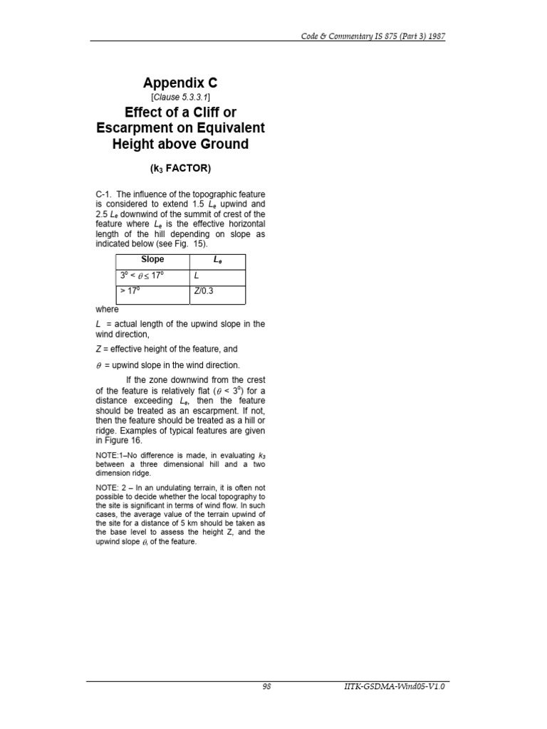 Effect of A Cliff | PDF