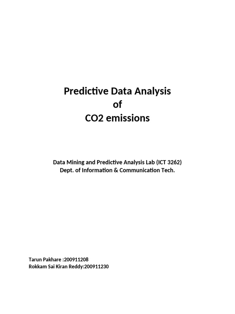 Team9 Reportg | PDF | Errors And Residuals | Regression Analysis