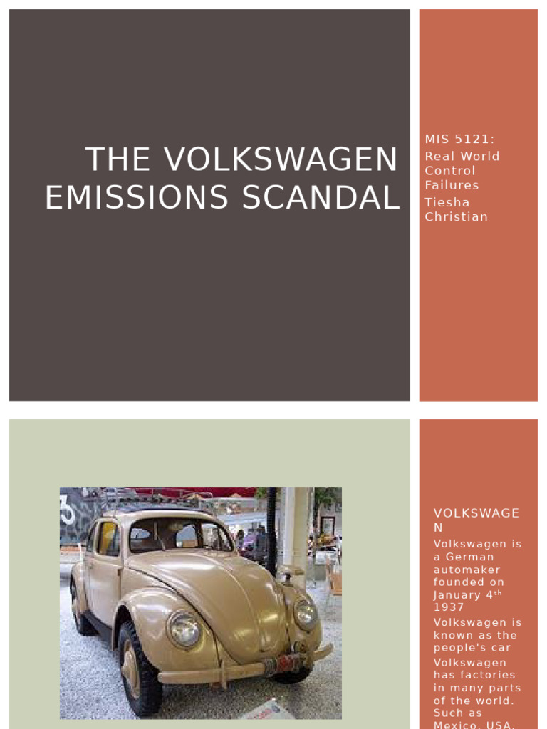 VW Emissions Scandal Analysis | PDF