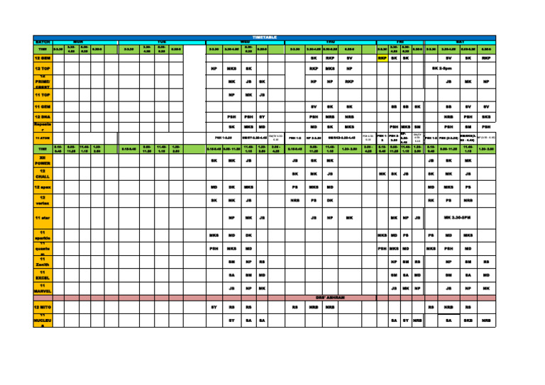 Alk - TT-6TH Nov | PDF