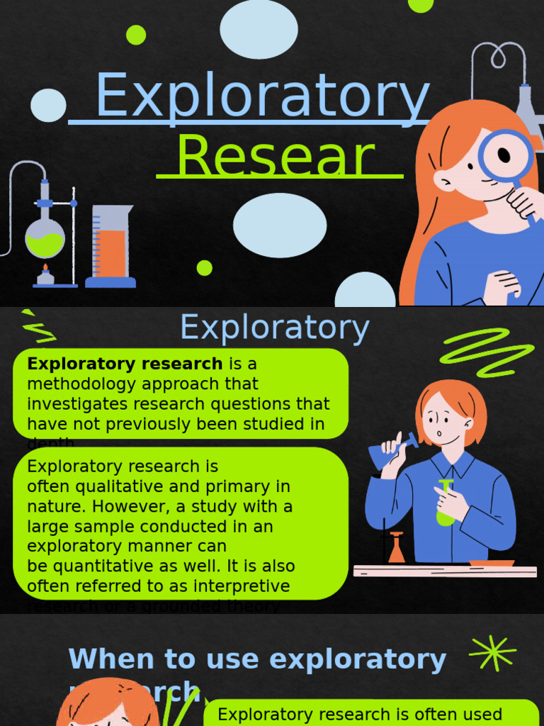 EXPLORATORY | PDF | Hypothesis | Methodology