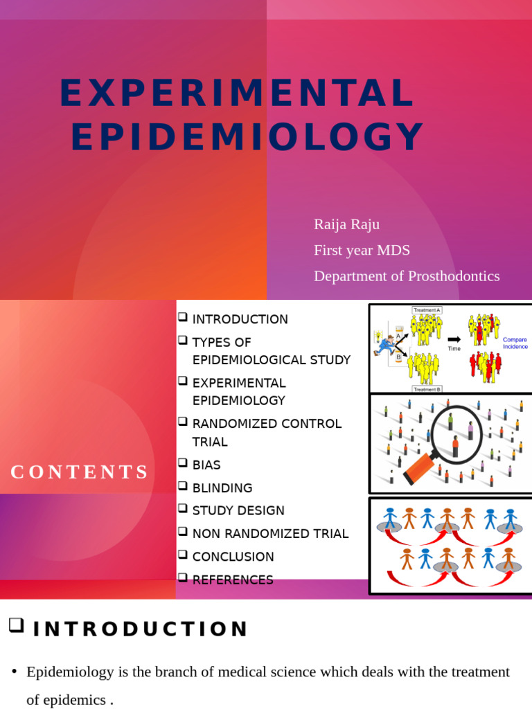 S 3 Experimental Epidemiology | PDF | Clinical Trial | Randomized ...