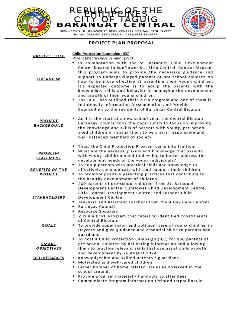 PPA BCPC PES Seminar | PDF | Child Care | Childhood